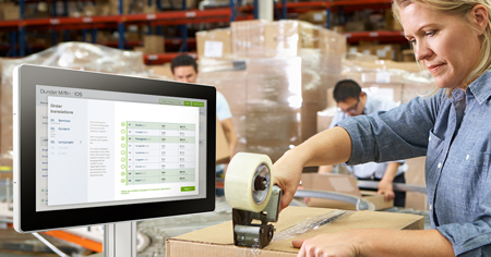 Optimizing Warehouse Operations by Using Advantech's UTC Series Touch ...