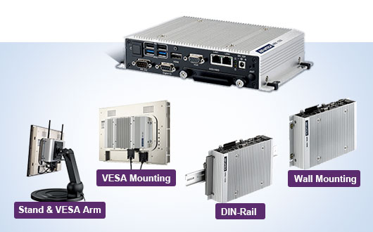 Slim/Mountable - Fanless Embedded Computers - Advantech